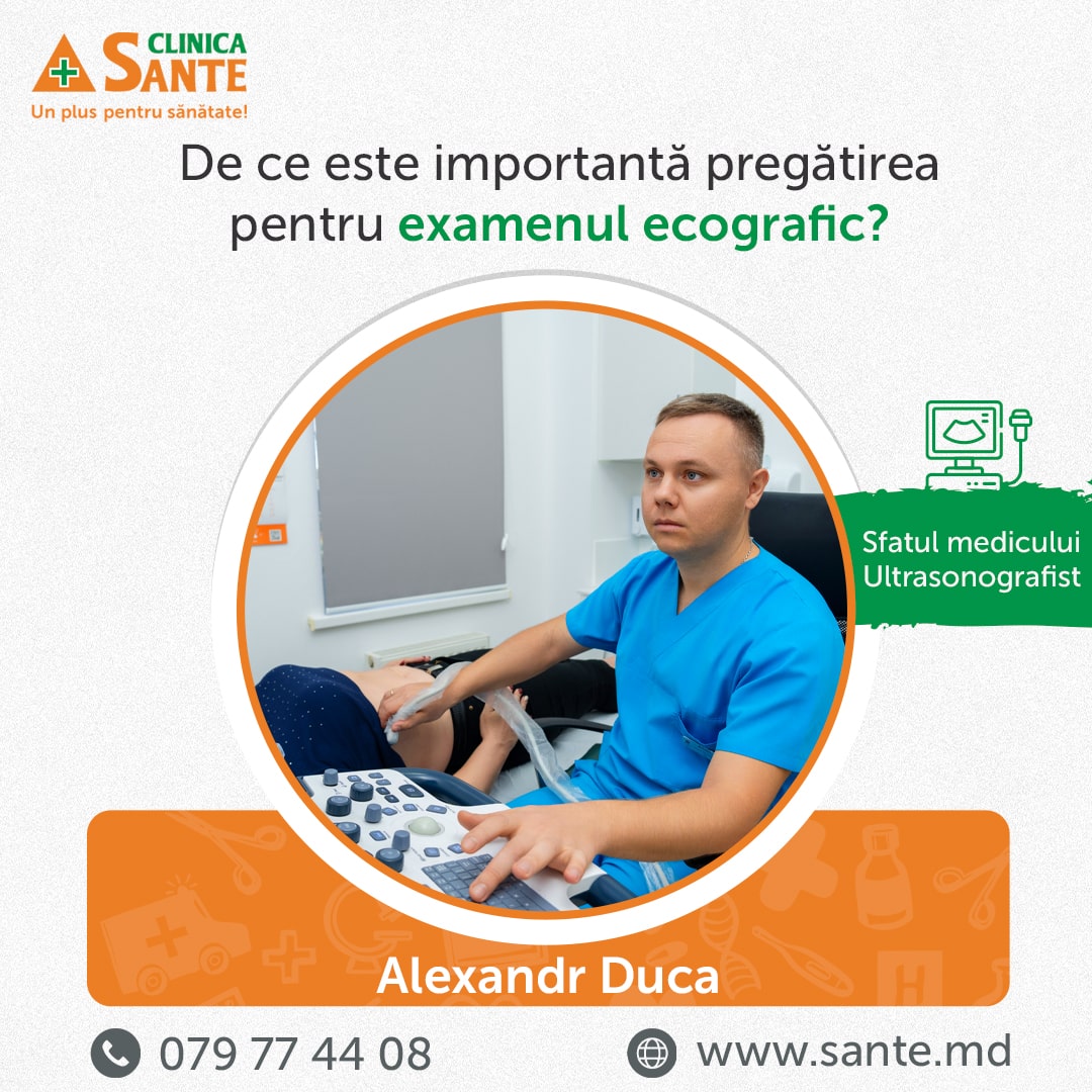 Cum să te pregătești pentru ecografie: Ghid Clinica Sante