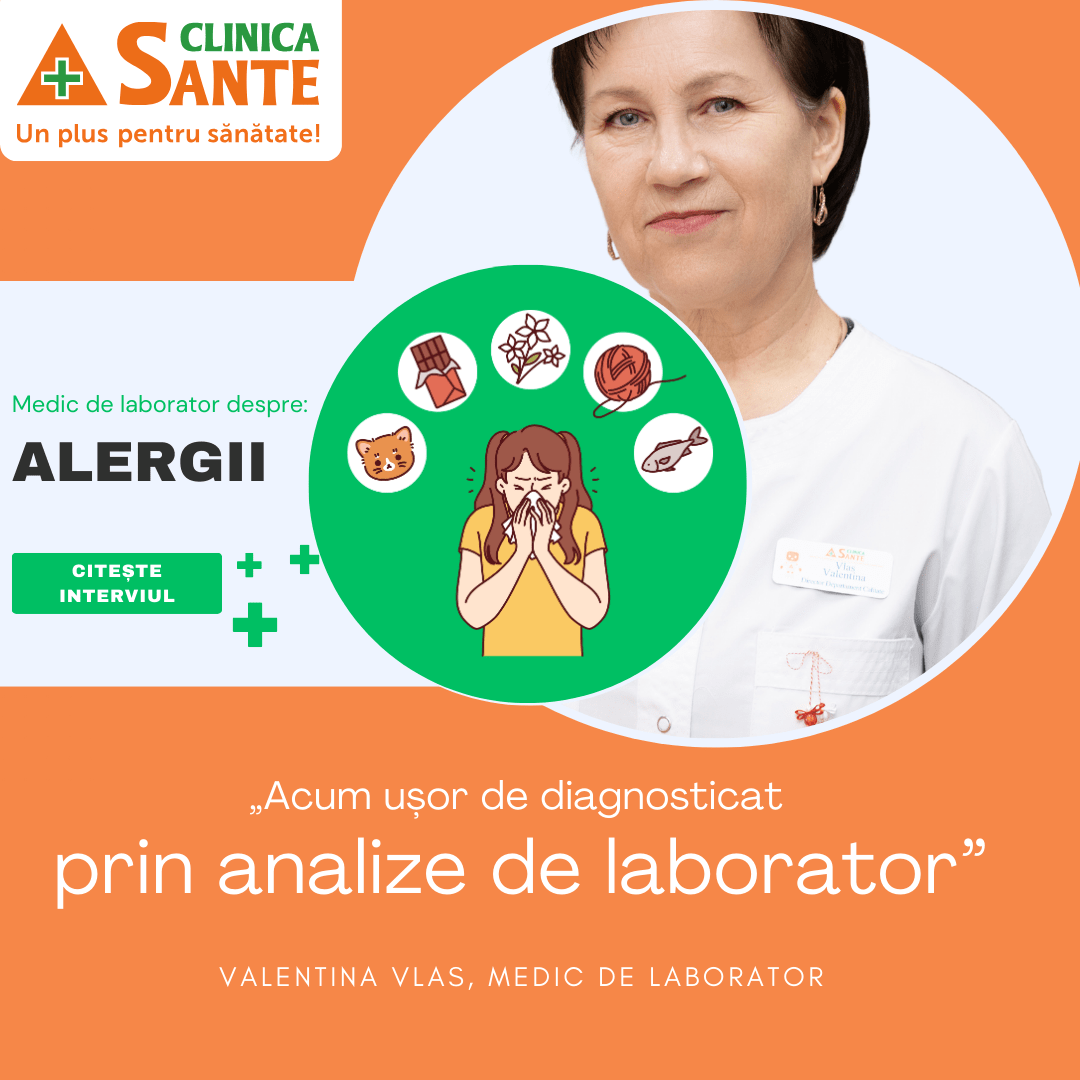 Alergiile: simptome frecvente și metode de diagnostic | Clinica Sante
