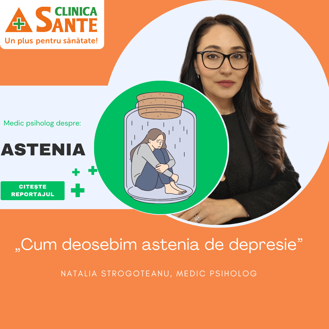 Astenie sau depresie? Află diferențele de la medicul psiholog