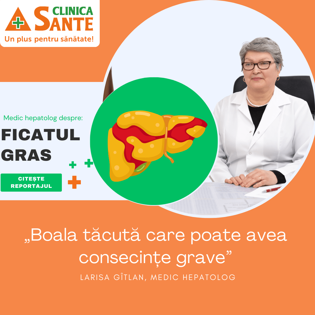 Ficatul gras (steatoza hepatică): simptome, analize și prevenție